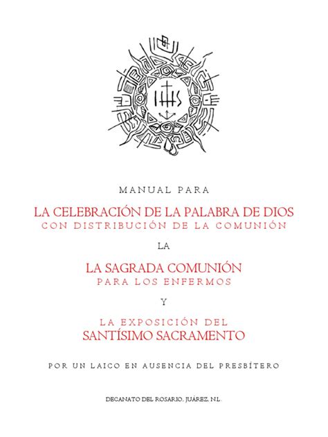 Manual De Celebración De La Palabra Por Un Laico Pdf Eucaristía