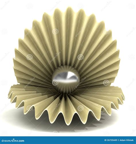 Luxury Pearl Logo With Shell Or Clam Shape Represent Jewelry And Gem