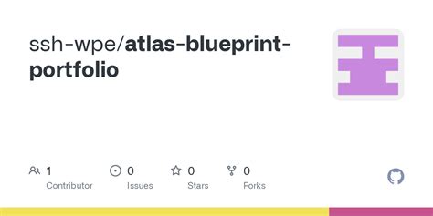 Github Ssh Wpeatlas Blueprint Portfolio