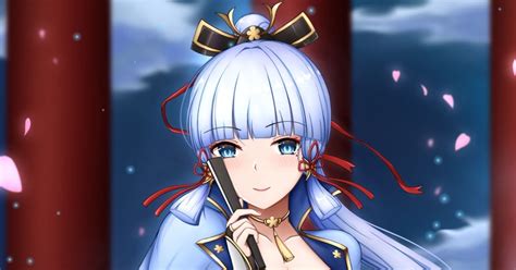 原神 Kamisato Ayaka Genshin Impact Akayuki471のイラスト Pixiv