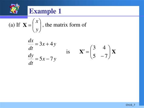Ppt Systems Of Linear Differential Equations Powerpoint Presentation Id 5921283