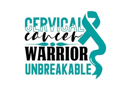 Premium Vector Cervical Cancer Awareness Svg Design
