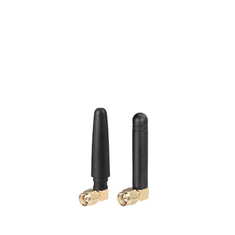 24g Wifi L Shaped Antenna Sma Male Connector Bla
