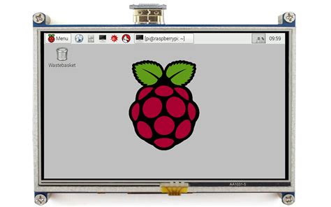 Raspberry Pi Waveshare Inch Resistive Touch Screen LCD HDMI Mikroelectron