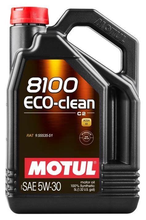 Motul Olej Motul 5w30 5l 8100 Eco Clean C2 Dpf Psa 06 955535