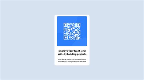 Frontend Mentor Pagina Do Desafio Qr Code Com Html E Css Coding