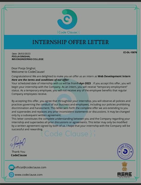 Pooja Singhal On Linkedin Codeclause Connections Internship Web