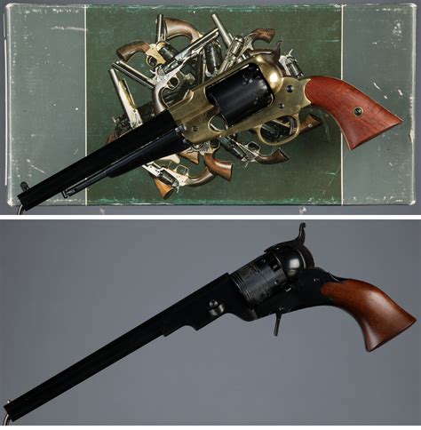 Two Italian Reproduction Percussion Revolvers Rock Island Auction