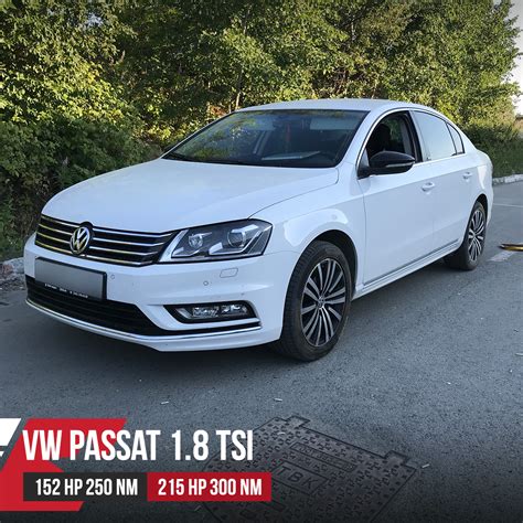 Vw Passat B7 1 8tsi чип тюнинг от Eurocode Tuning