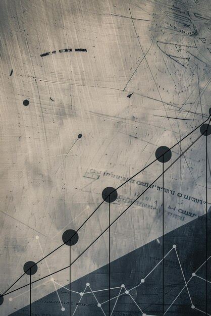 A Line Graph On A Muted Gray Canvas Depicting Steady Growth Premium
