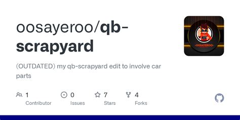 Qb Scrapyard Config Lua At Main Oosayeroo Qb Scrapyard GitHub
