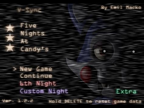 Five Nights At Candys Save File By Technikfuchs