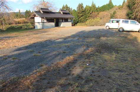 駐車場のフリー写真田峯城