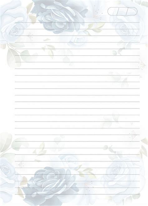 Pin by Flori Diseño digital on Portadas Writing paper printable Free