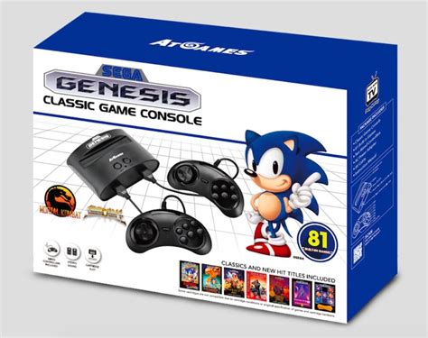 AtGames Is Refreshing Its Sega Genesis Line Of Clone Systems For 2017