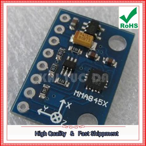 Mma Module Digital Triaxial Acceleration Module High Precision Tilt