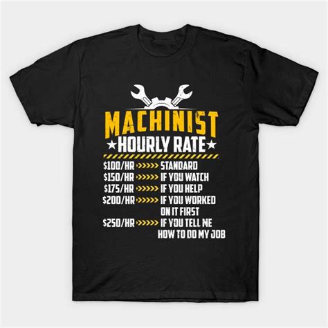 A Black T Shirt With The Words General Handyman In Yellow And White On It