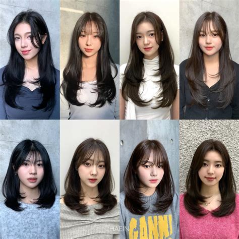 하움미용실 해인 헤어컨설팅 레이어드컷펌 안녕하세요 해인이에요 ღ 롱기장 미디움기장 레이어드 C컬펌 디자인 모음 🤍 산뜻하고 가볍게 연출돼 꾸준히 사랑받는