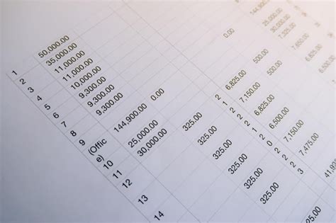 Premium Photo Close Up Of Documents On Table