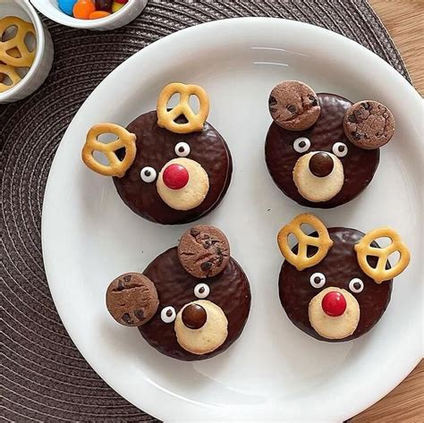 くま、コアラ松ぼっくりも！【チョコパイアレンジ】が簡単なのにかわいすぎ♡おうちバレンタインにいかが？ おやこのくふう チョコパイ