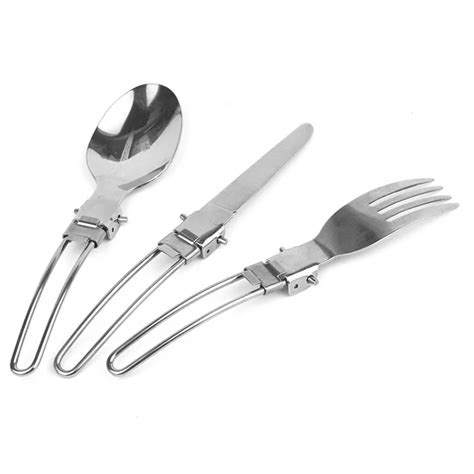 Outdoor Multiple Camping Knife Portable Folding West Tableware Folding