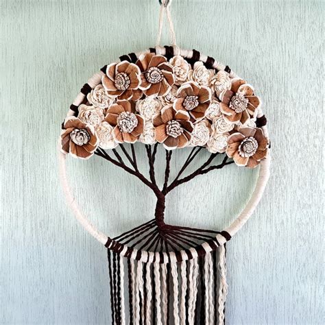 Macrame Tree Of Life Etsy