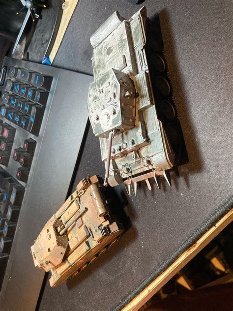 My Two 1 48 Tanks Cromwell Mk4 And Crusader Mk3 Tamiya W Hauler
