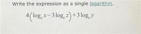 Solved Write The Expression As A Single Chegg Com