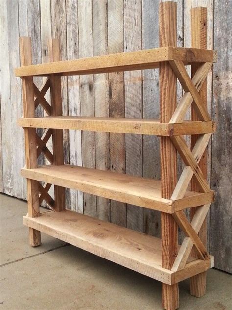 Самый простой стеллаж из досок который можно смастерить за час Проекты из дерева Стеллаж из