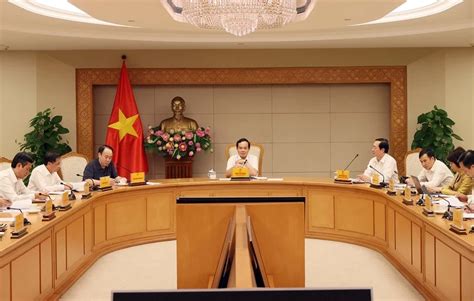 Deputy Pm Chairs Meeting Of Steering Committee To Develop Amended Law