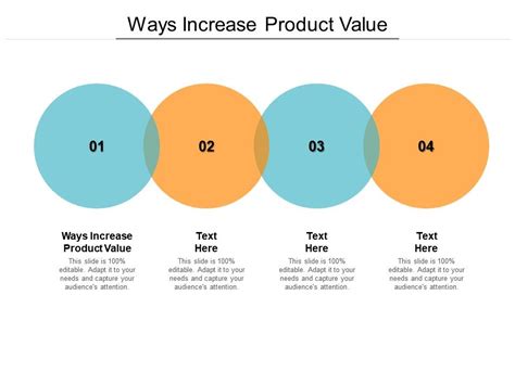 Ways Increase Product Value Ppt Powerpoint Presentation Professional Topics Cpb Presentation