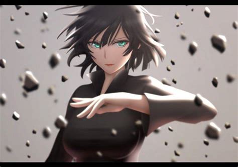 Anime One Punch Man Fubuki Green Eyes Short Hair Wallpapers Hd