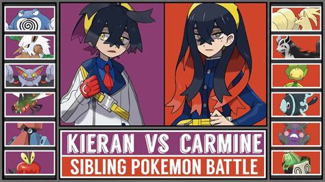 Kieran Vs Carmine New Character Sibling Battle [the Teal Mask] Youtube