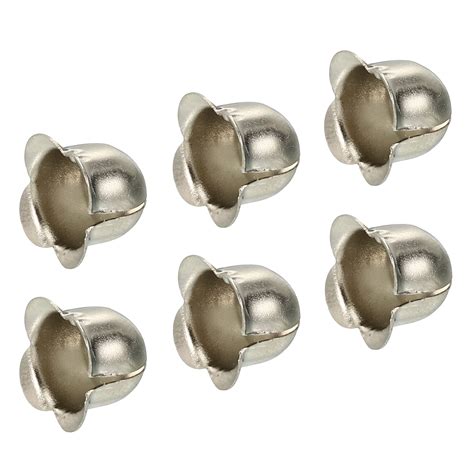 Uxcell Pull Cord End Blind Cord Metal Bead Light Flower Type Pull