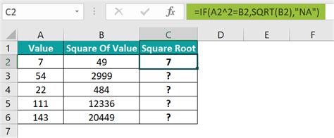 Sqrt Excel Function Formula Examples How To Use