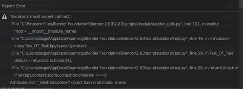 Python RestrictData Or RestrictContext In Addon 2 8 Blender Stack Exchange