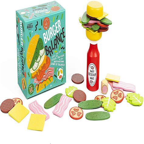 Burger Balance Stacking Game Oriental Trading