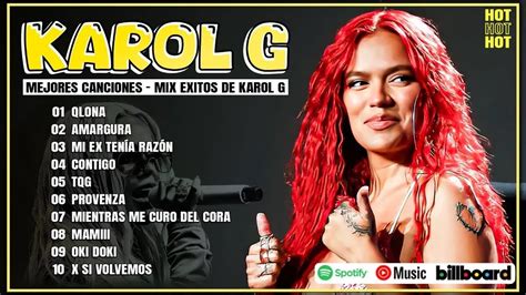Karol G 2024 Mejores Canciones de Karol G Grandes Éxitos De Karol G
