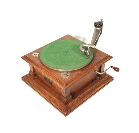 1910 Victor V Phonograph Whawthorne And Sheble Artistic Flower Horn