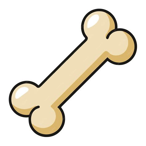 Bone Cartoon Vector Icon Illustration Dog Bone Clip Art And Vector