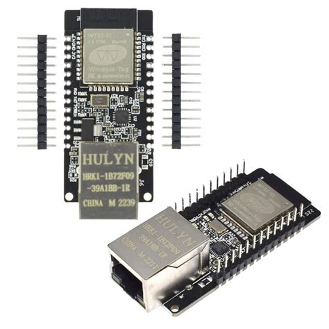 Przemysłowy Moduł Wt32 Eth01 Mcu Esp32 Wifi Bluetooth Ethernet 3w1 Iot