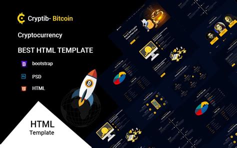 Crypto Cryptocurrency Ico And Bitcoin Html5 Template