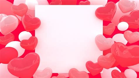 3d 하트 배경입니다 발렌타인 벽지를 사랑해요 결혼식 약혼 Datting 로맨틱 한 포스터입니다 열정 텍스트에 배치합니다 용지 프레임 2월에 대한 스톡 사진 및 기타 이미지