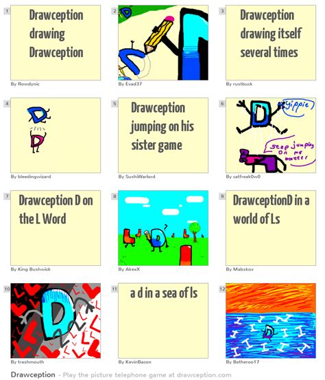 Drawception Drawing Drawception Drawception