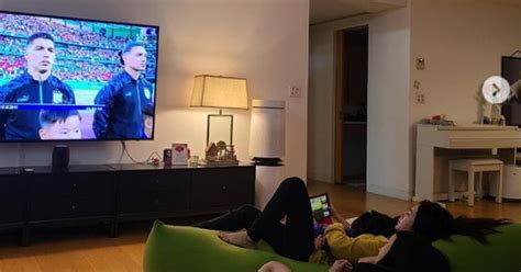 차범근 며느리 한채아 역시 축구 가족 우리 집 남자들은 모두 카타르에