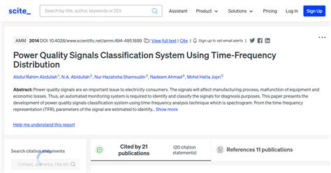 Power Quality Signals Classification System Using Time Frequency