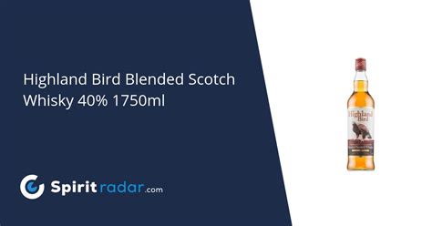 Highland Bird Blended Scotch Whisky 40 1750ml Spirit Radar