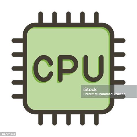 個人および商業用のcpuベクター太線塗りつぶし色アイコン いっぱいになるのベクターアート素材や画像を多数ご用意 いっぱいになる