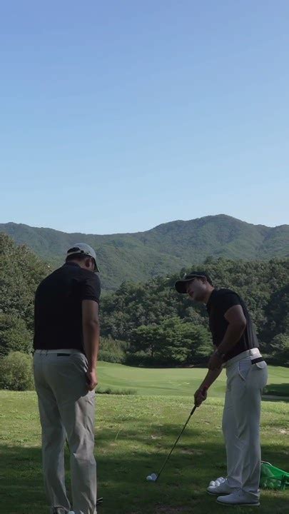 여러분도 꼭 습관 만들어주세요⛳️투어프로 월송리cc 필드레슨 골프레슨 Youtube