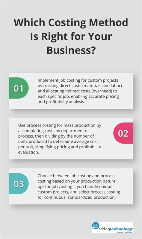 Job Costing Vs Process Costing Which To Choose Adding Technology